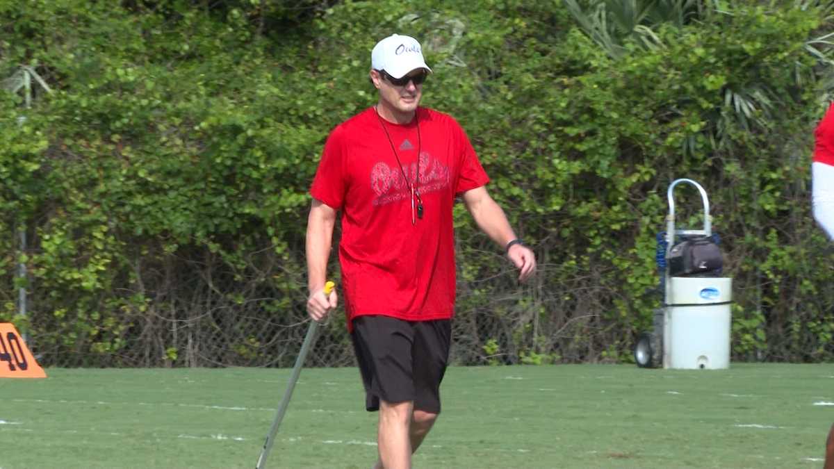 Florida football head coach Tom Herman begins spring practices