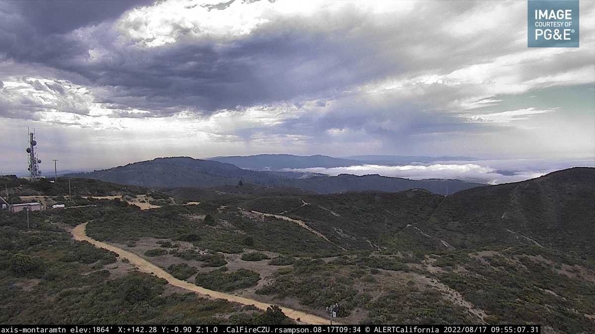 Cal Fire CZU enacts 'lightning plan' as storm passes over Central Coast