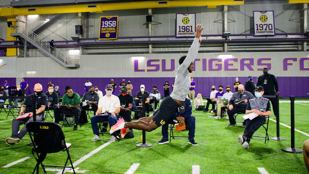 PHOTO GALLERY: 2021 LSU Pro Day