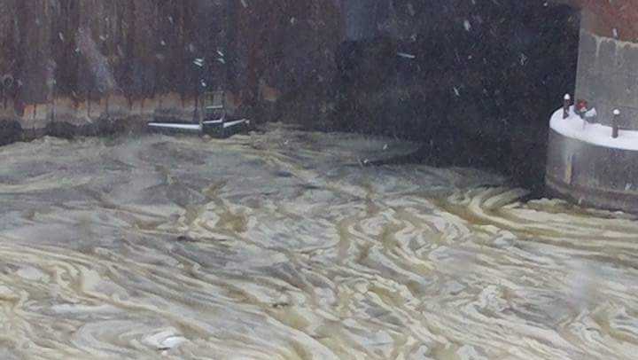 Photos: Milwaukee River mystery slime