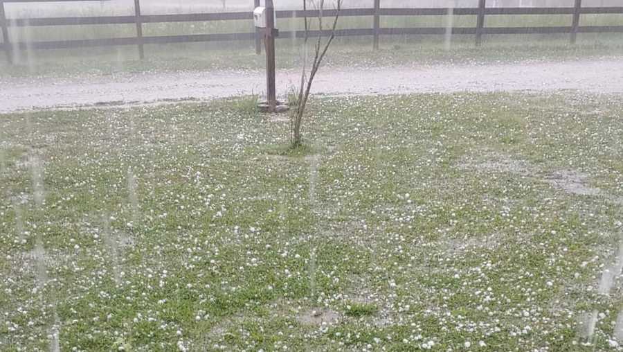 Strong storms bring rain, wind and hail to many areas of Alabama