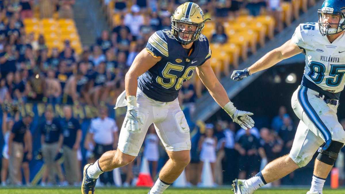Pitt LB Wirginis out for season due to knee injury