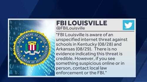 NKY police, FBI address internet threat targeting Kentucky schools