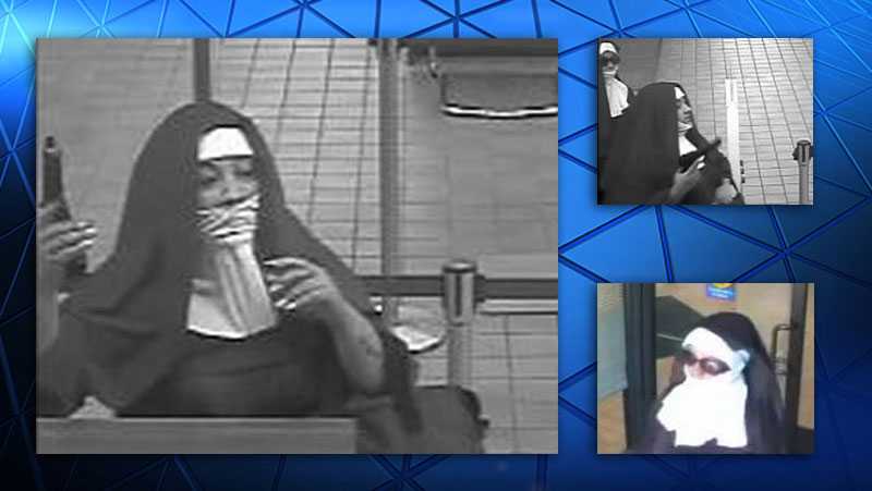 FBI nabs 2 women suspected of bank heist try dressed as nuns