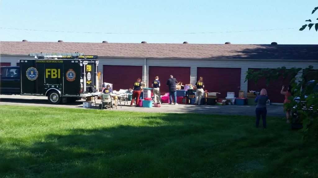 FBI sifts through Crystal Rogers' storage unit in Bardstown