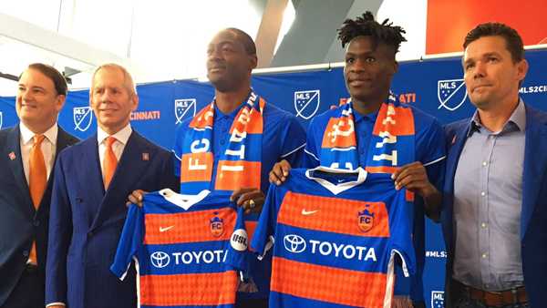 FC Cincinnati to introduce first two MLS-rostered players