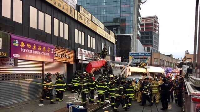 3 people killed after buses collide at NYC intersection