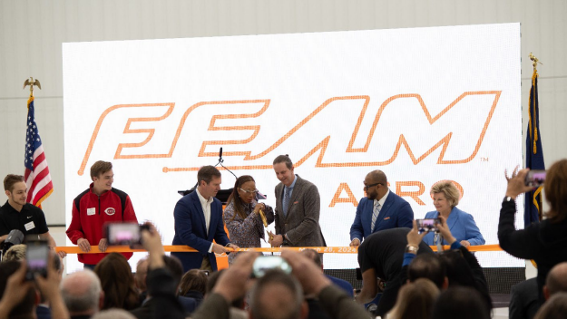 FEAM Aero celebrates grand opening of new $45 million hangar at CVG Airport