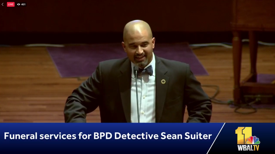 PHOTOS: Baltimore police Detective Sean Suiter's funeral