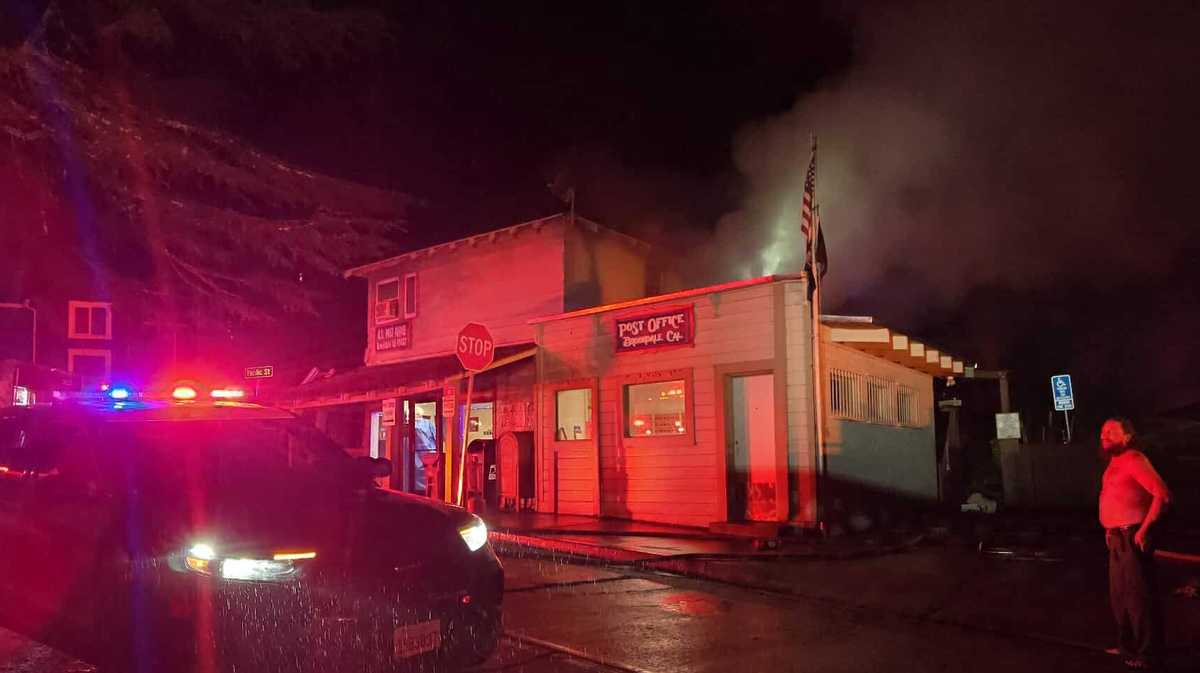 Three rescued during Santa Cruz Mountain post office fire expected to ...