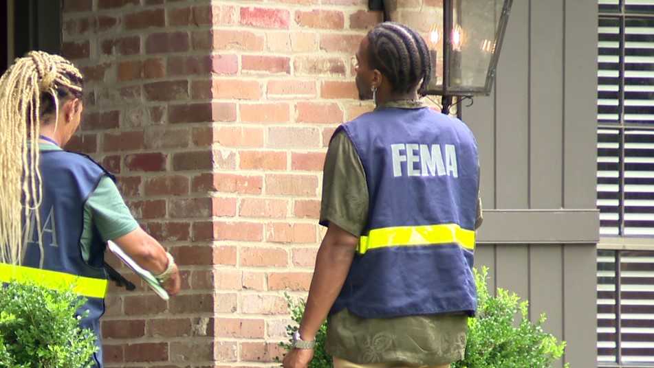 FEMA going door-to-door to help April storm victims