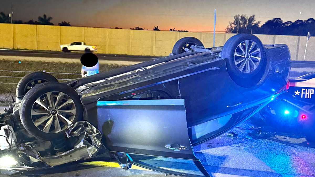Two hospitalized after crash involving FHP trooper vehicle on I-75 in ...