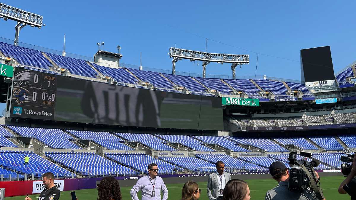 Photos: Ravens unveil upgrades to food