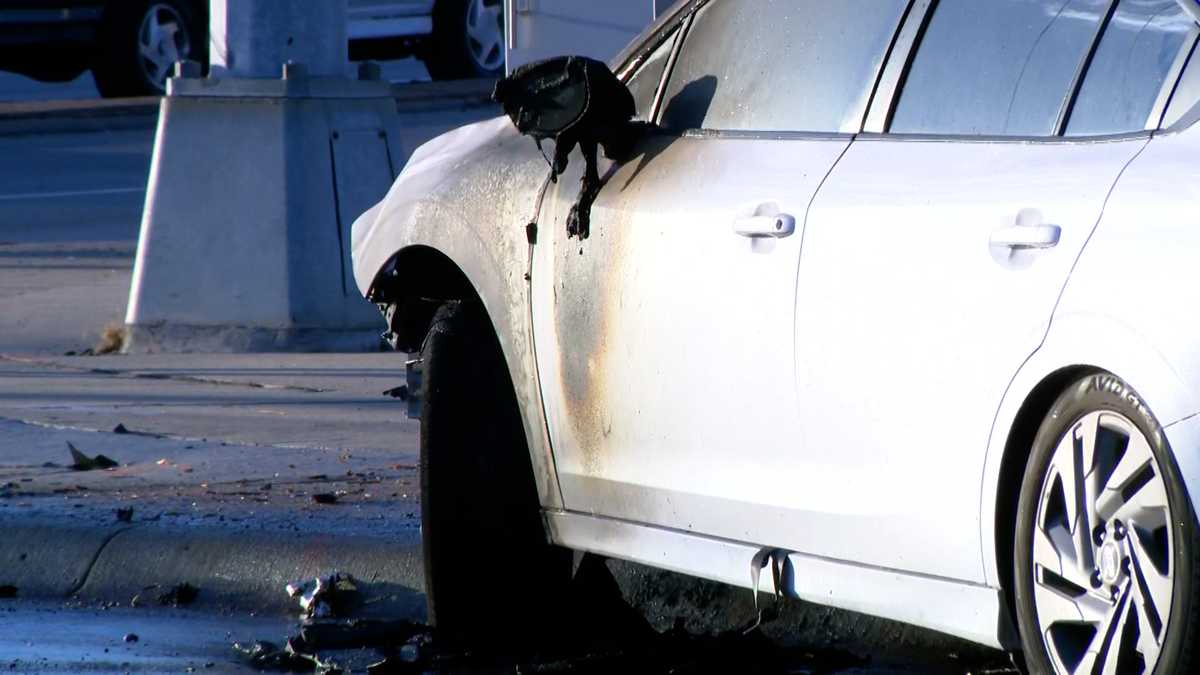 Car crash sparks fire, critically injures driver Wednesday morning - KETV