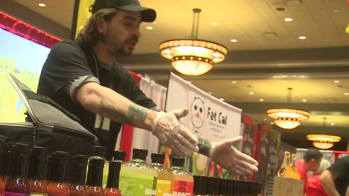 Heat is on high for the 34th National Fiery Foods Show