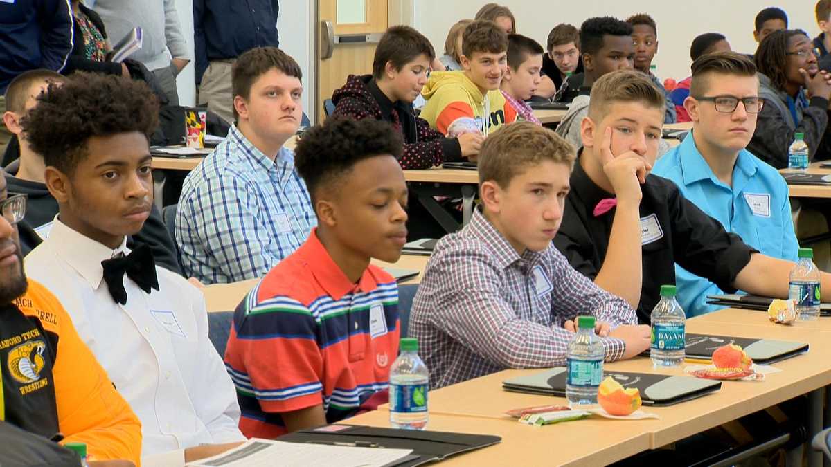 Young men learn lessons in succeeding, manhood