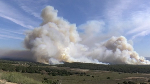 Evacuations canceled for Central Coast wildfire