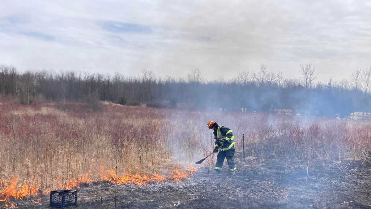 Brush fire in Grand Isle broke out after unpermitted burn, crews say