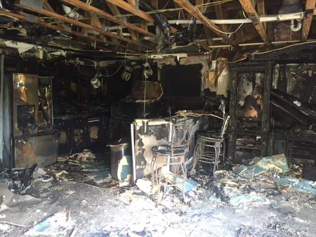 Son sets fire after argument with father, police say