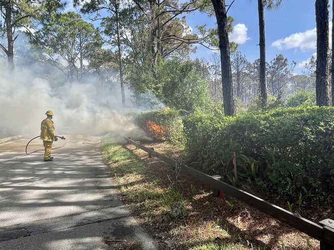 Martin County brush fire that forced evacuations now 95% contained