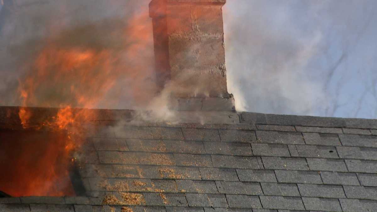 Omaha house fire kills 2 dogs, sends person to the hospital
