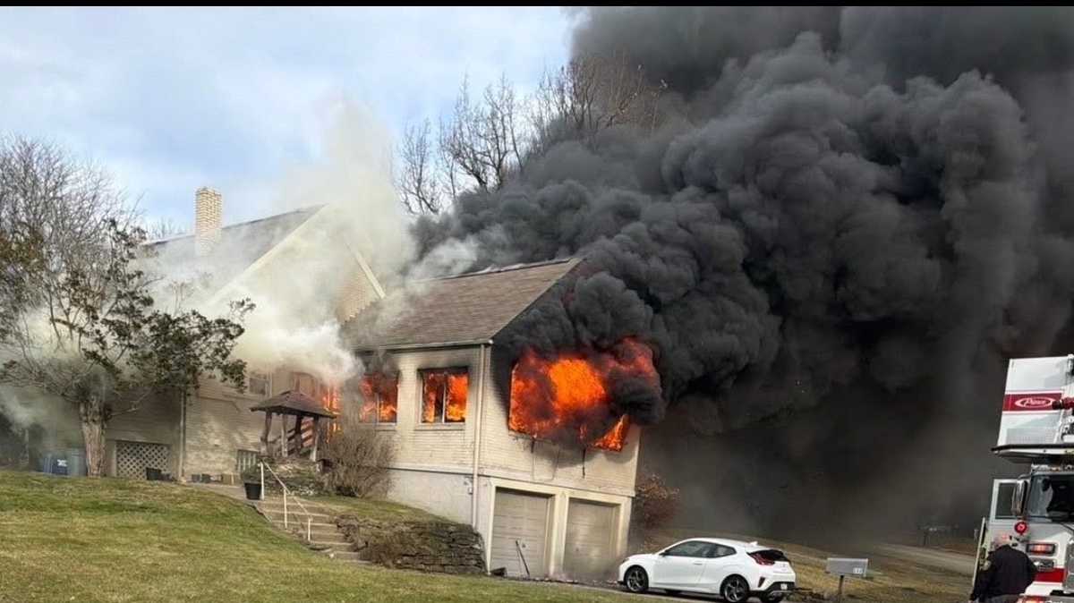 Monroeville house fire sends one to hospital