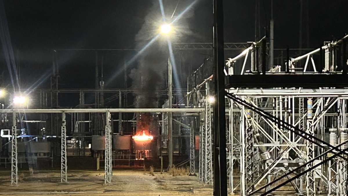 Fire reported at Entergy Substation on Springridge Road