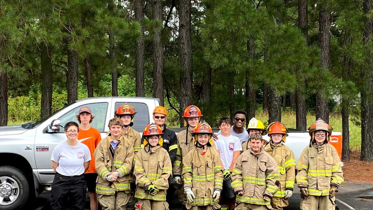 Davie Fire Camp gives campers experience of a firefighter