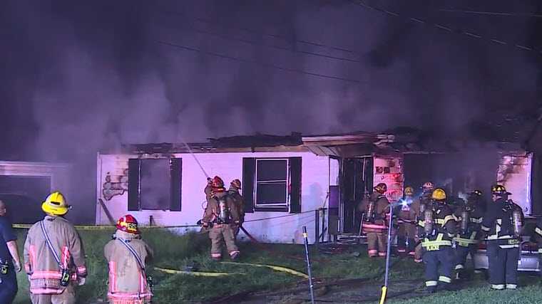 Fire destroys home in Colerain Township