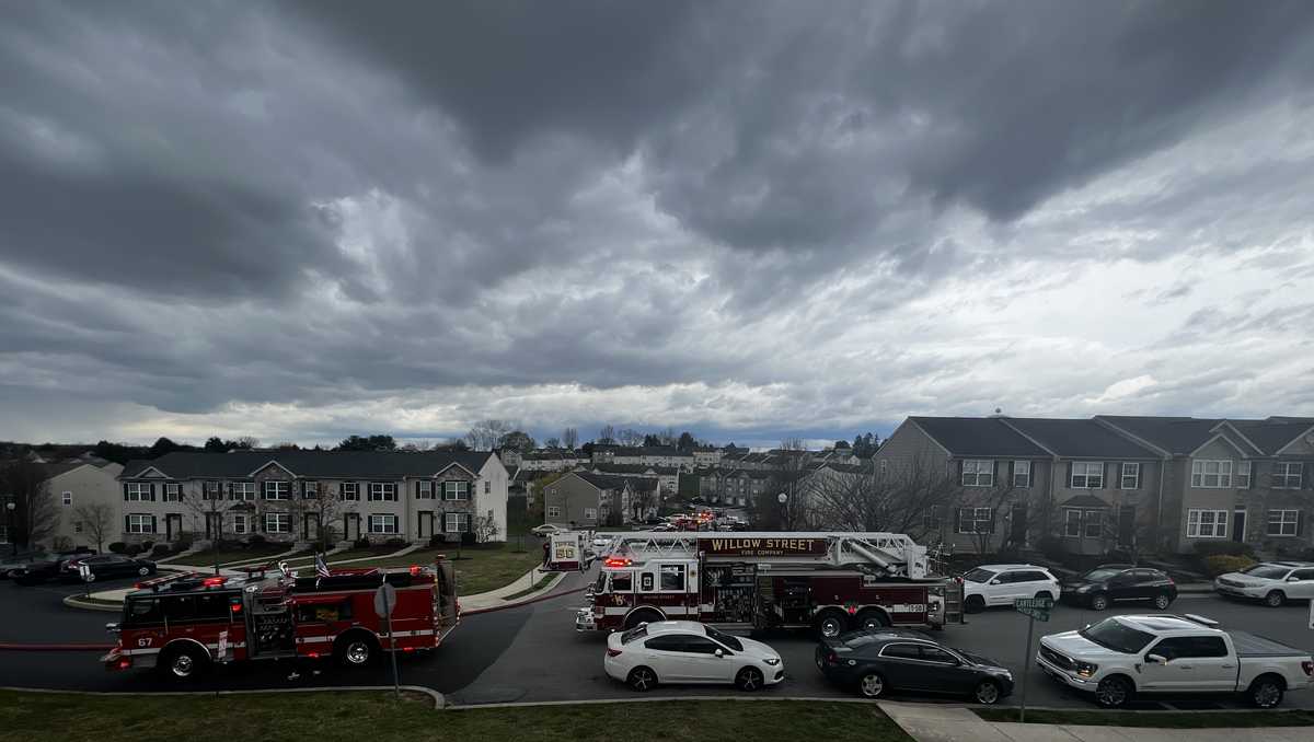 House fire reported on Bradford Street in Manor Township, Pa.