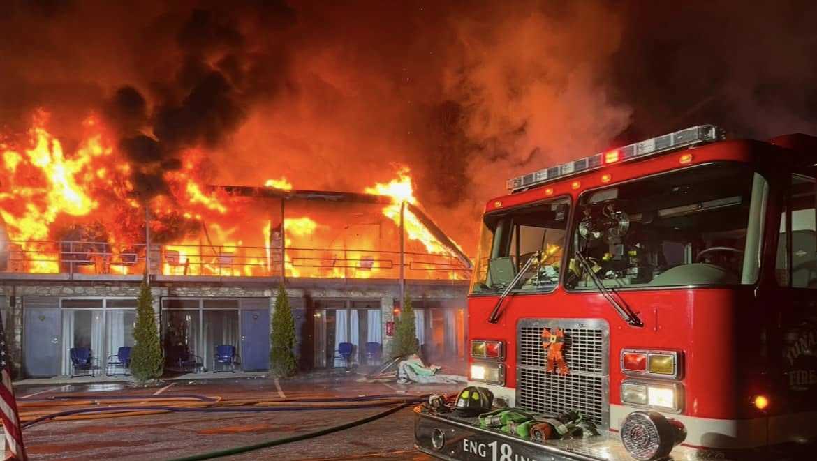 North Carolina: Firefighters respond to back-to-back fires at same motel