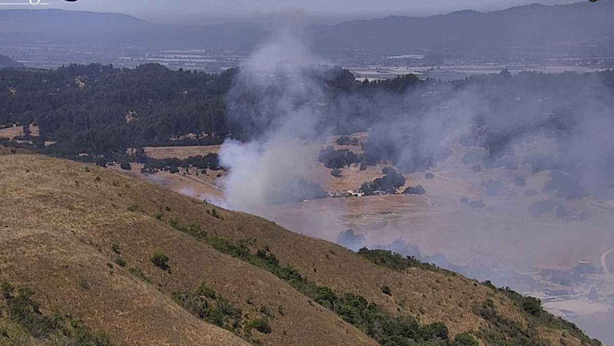 CAL FIRE responding to fire north of Prunedale