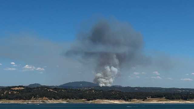 Forward progress stopped on Valley Fire in El Dorado County