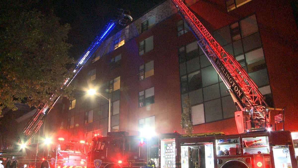 Fire forces evacuation at luxury Burlington hotel