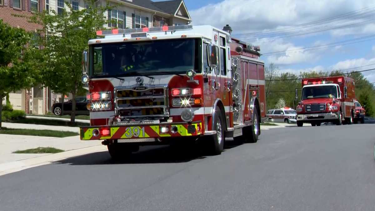 Sparks boy gets fire truck parade for his 3rd birthday