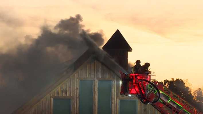 Businesses offer services after fire Hanover Reserve wedding venue