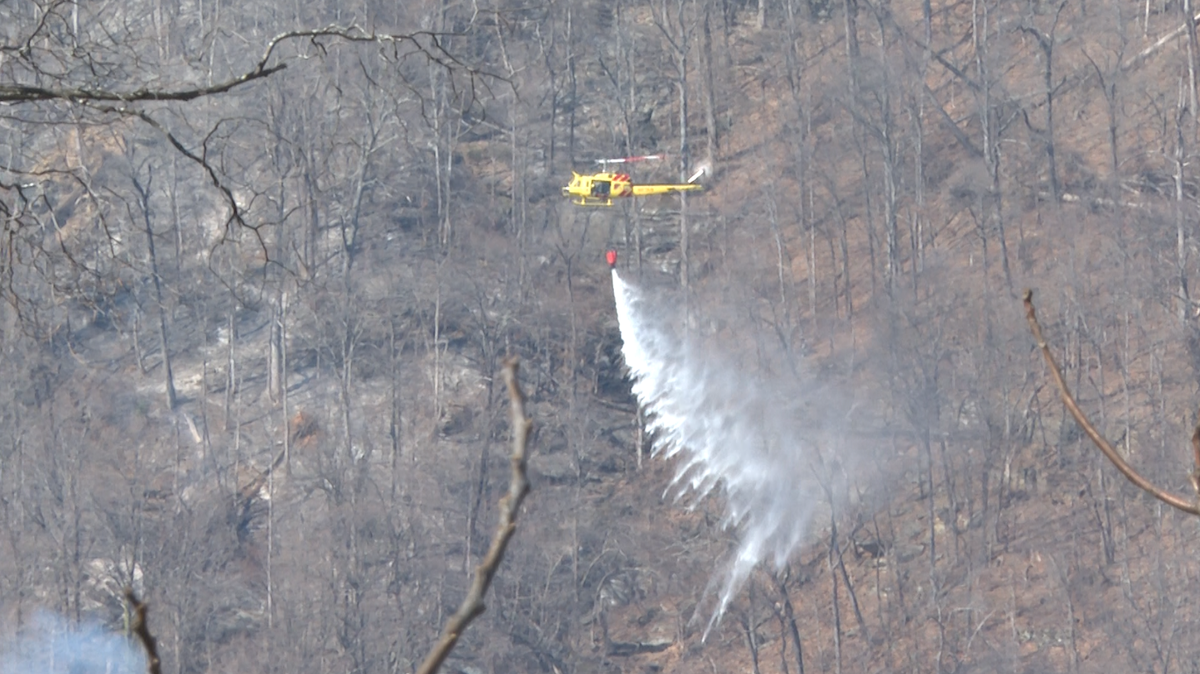 Evacuations remain in effect; 30% contained in Tryon fire