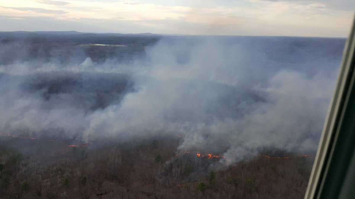 Improperly extinguished fire cause of wildfire that burned 314 acres