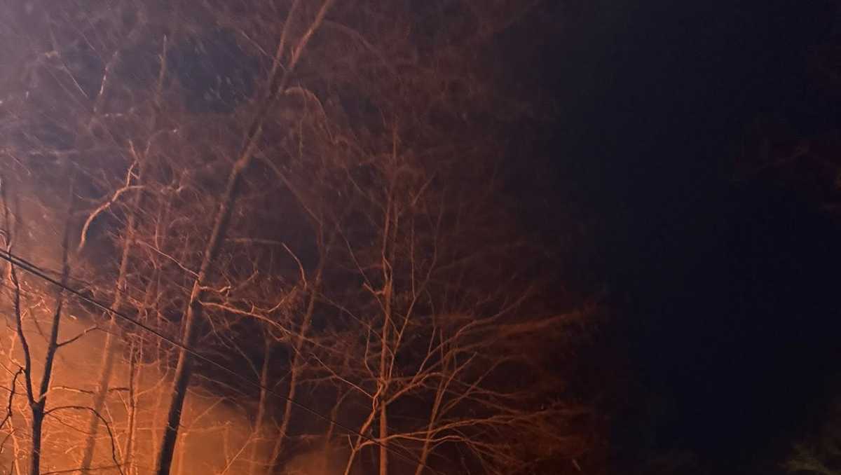 Containment efforts advance in Michaux State Forest wildfires in ...