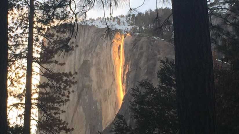10 spectacular photos of Yosemite's glowing firefall