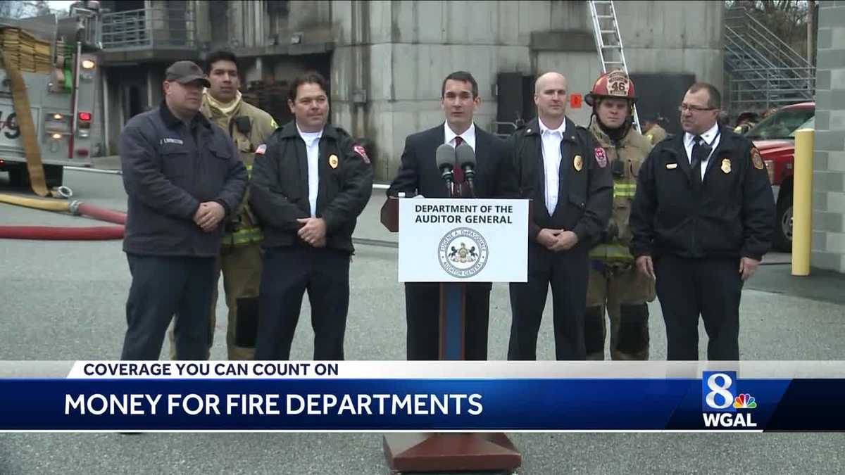Auditor general announces millions in funding for volunteer fire ...
