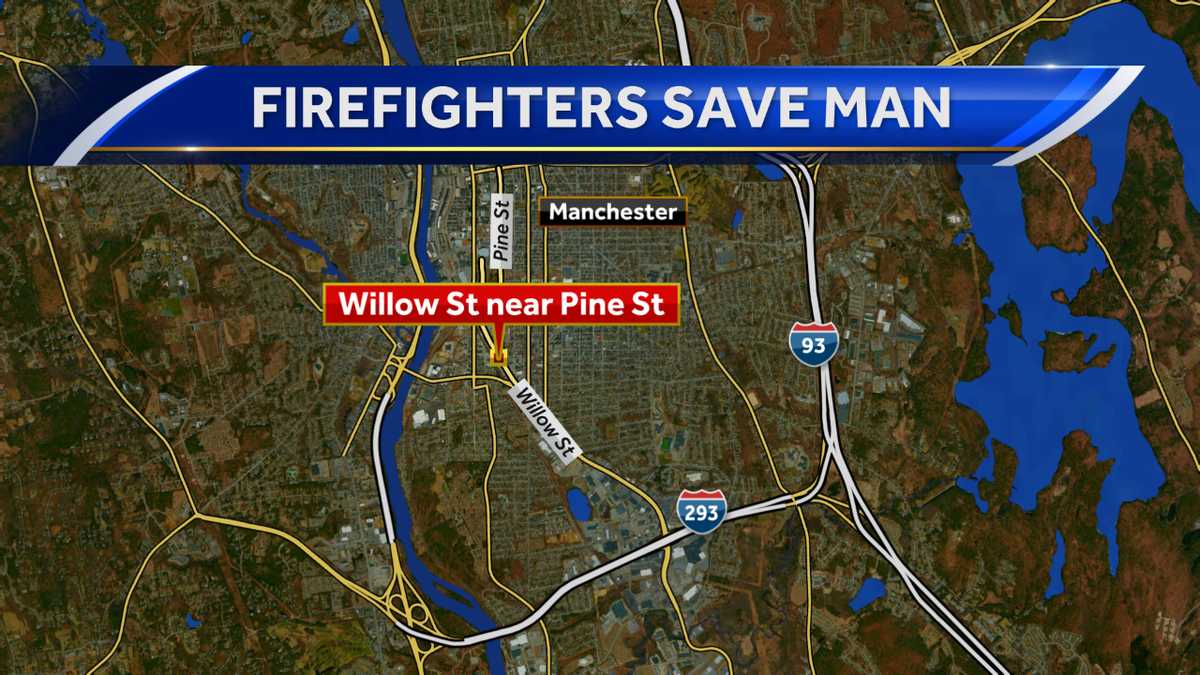 Firefighters credited with saving man's life