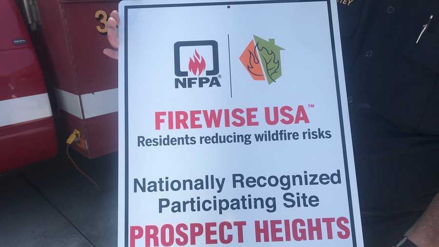 Santa Cruz neighborhood receives first ever 'firewise' designation