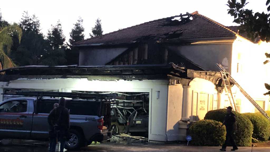 Improperly disposed legal fireworks start house fire