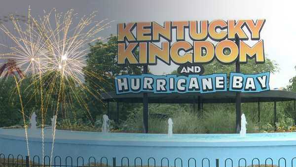 Kentucky Kingdom's first firework shows start this weekend