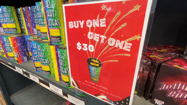 People spending serious cash on consumer grade fireworks in Greater ...