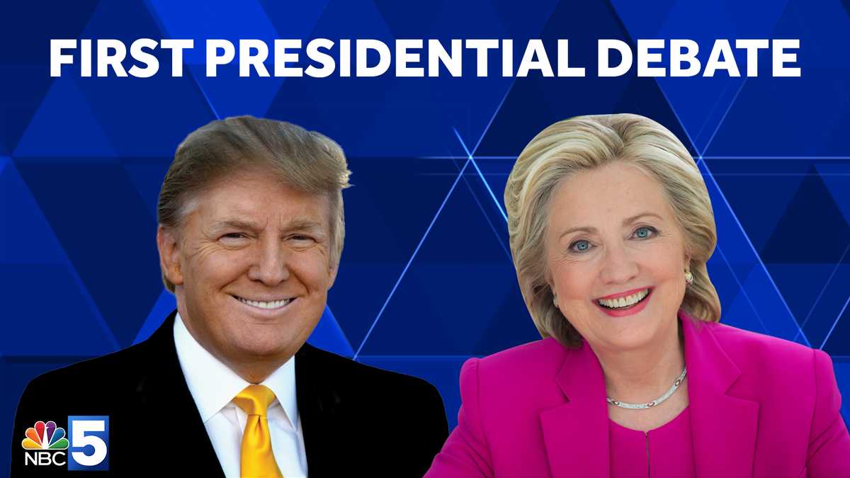 Watch live: First presidential debate on NBC