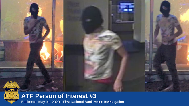 ATF seeks to ID 5 suspects related to setting fire of First National Bank