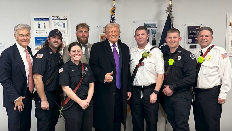 First responders recognized for helping woman who collapsed during ...