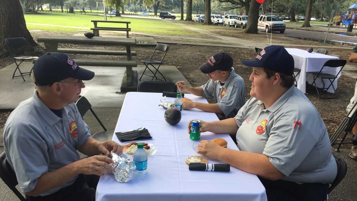 First Responders Appreciation Lunch in Daffin Park